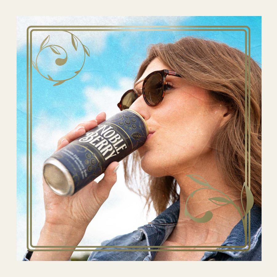 NobleBerry Premium Elderberry Soda – Nobleberry